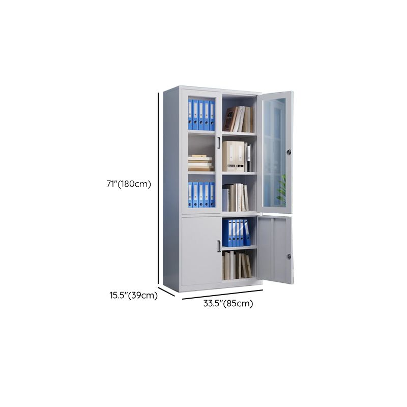 Half-glass office storage cabinet - Gucca