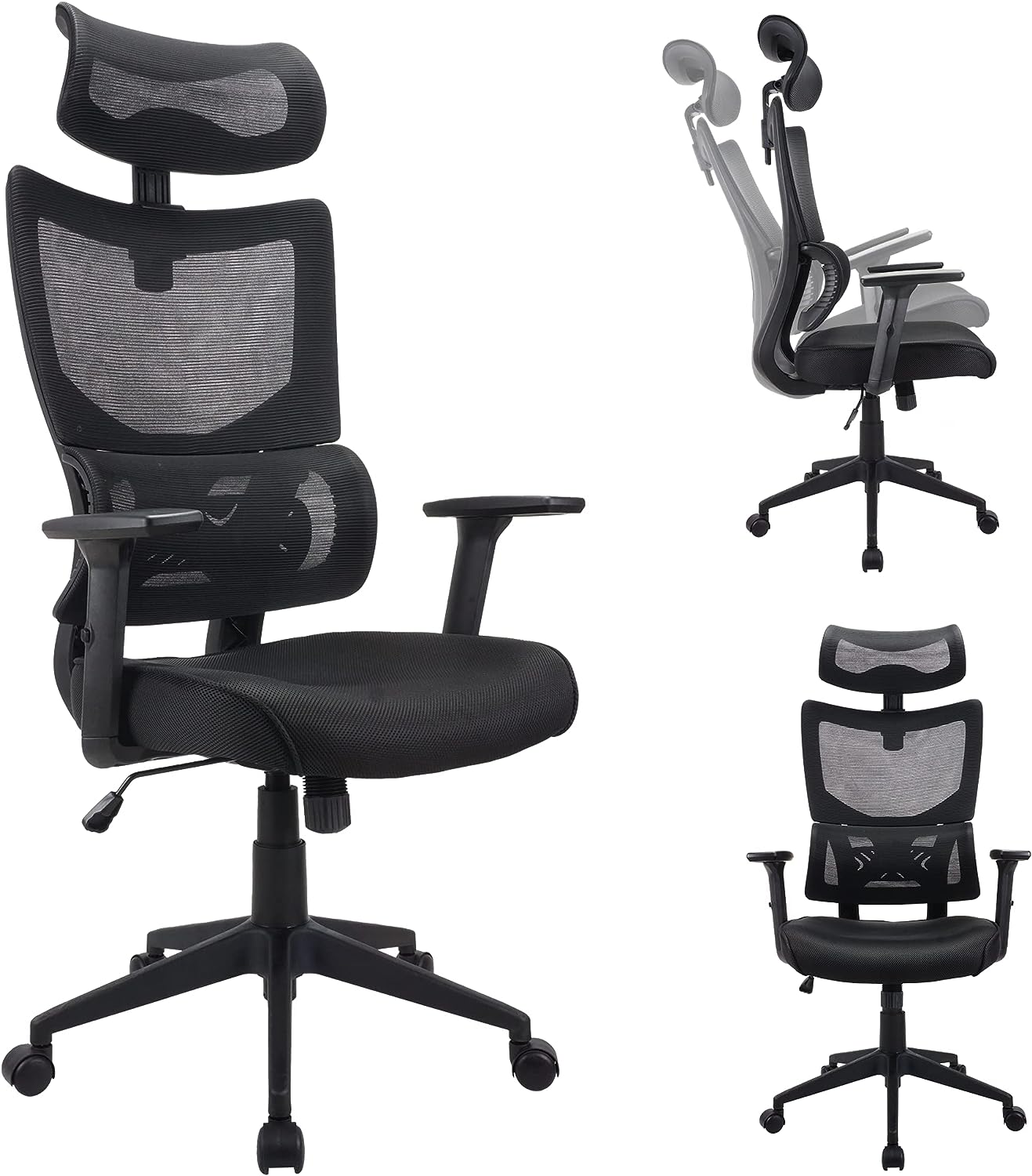 High-back orthopedic office chair - Gucca