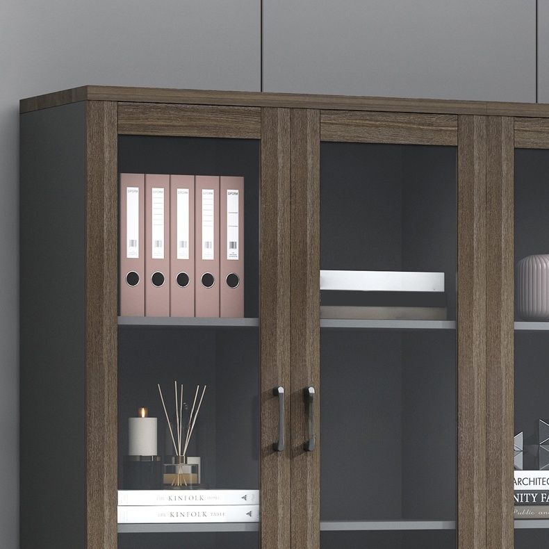 Modern Wood Office Storage Cabinet - Gucca