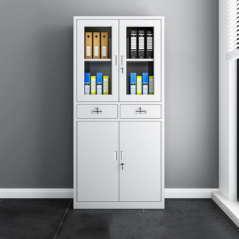 Steel Vertical Filing Cabinet with Lock - Gucca